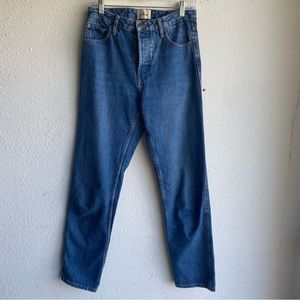 Sezane | Jeans | Sezane Brut Sexy Blue Denim Jeans | Poshmark